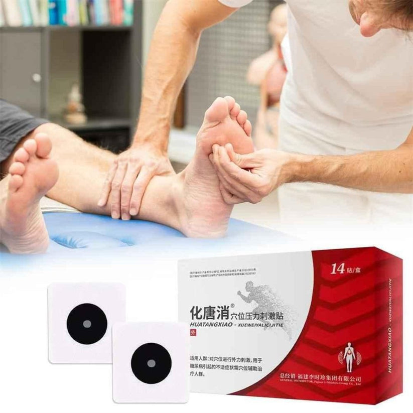 Acupoint Pressure Stimulation, Sugar Control Acupoint Sticker(Assorted ...